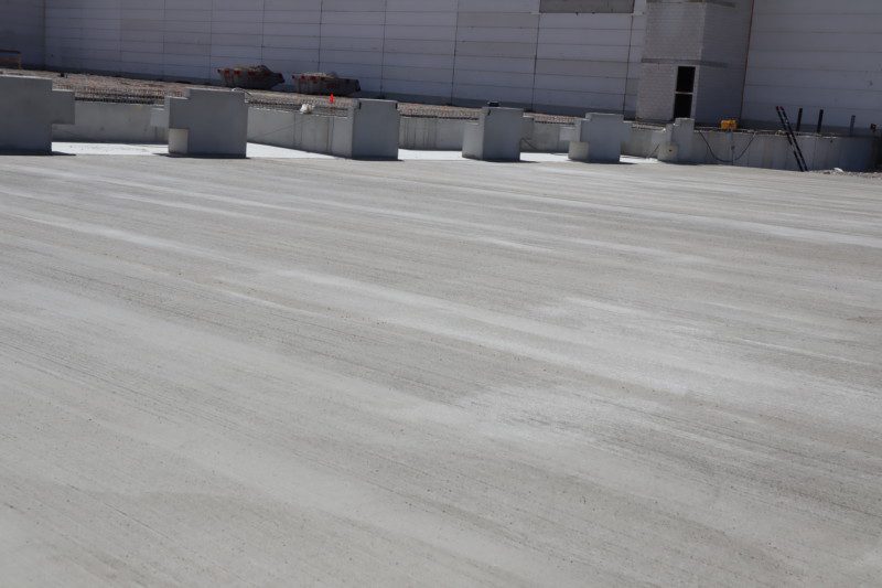 Loading pit floor of Prologis equipped with Self-Healing Concrete ...